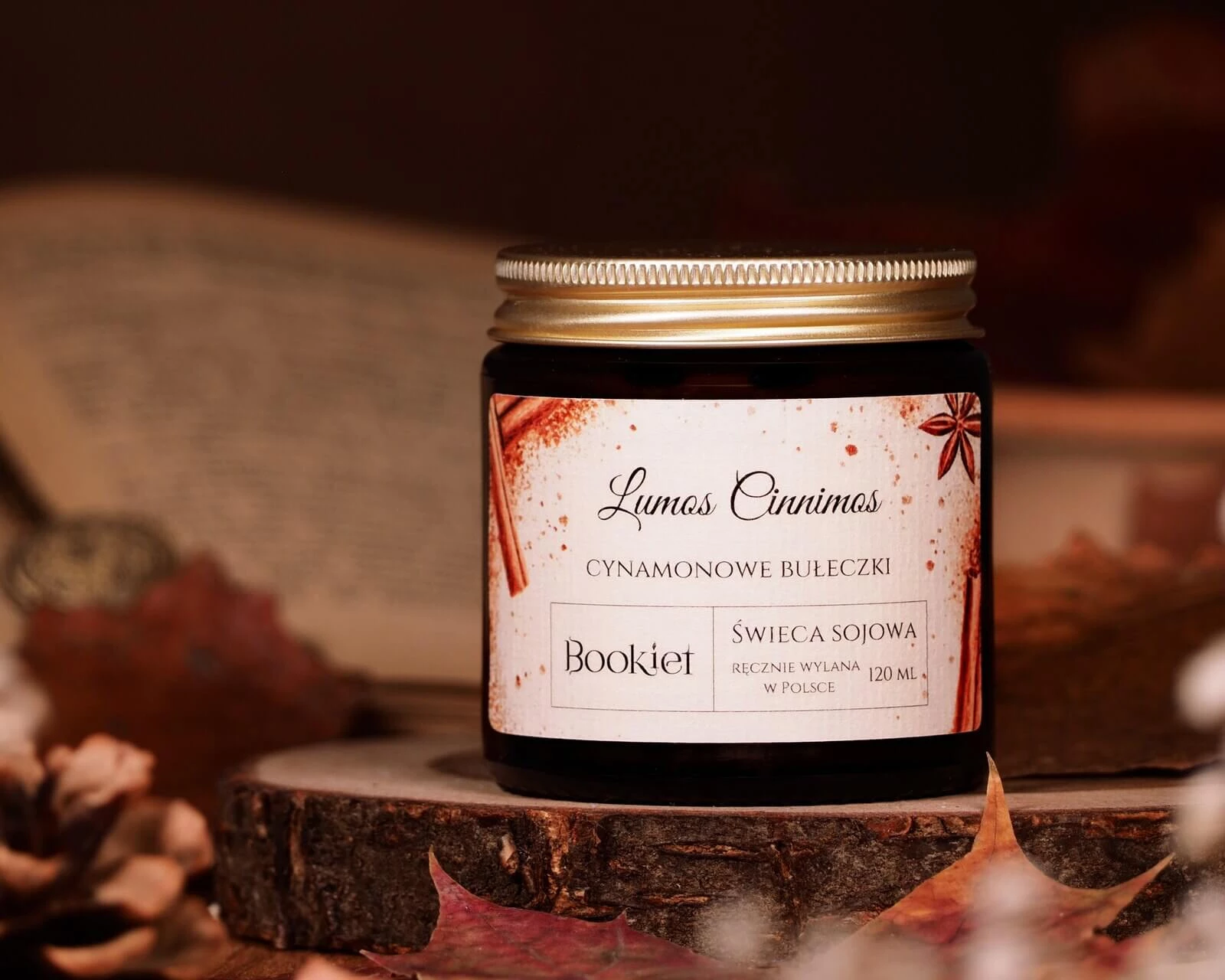 Świece sojowe Ręcznie Robione - Świeczki Zapachowe - Manufaktura BOOKIET #4