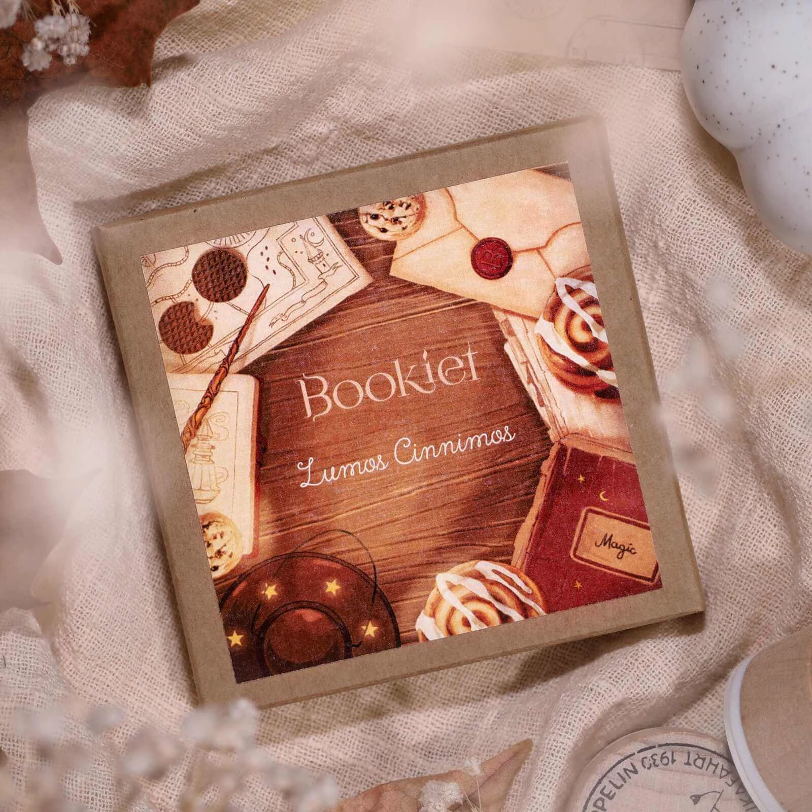 Woski Zapachowe Lumos Cinnimos – cynamonowe bułeczki | Bookiet